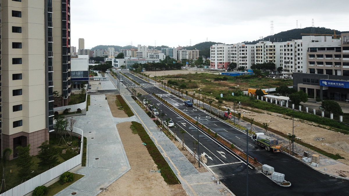 珠海金湾：南水镇三条道路建成投用 路网畅通 群众出行获得感更强